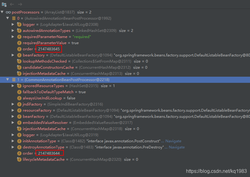 Spring默认初始化的BeanPostProcess_org.springframework.integration.config.defaultconf-CSDN博客