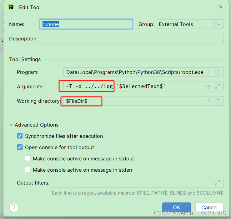 【Pycharm+RF框架自动化测试】自定义log输出路径_robotframework 获取当前输出log 的路径-CSDN博客