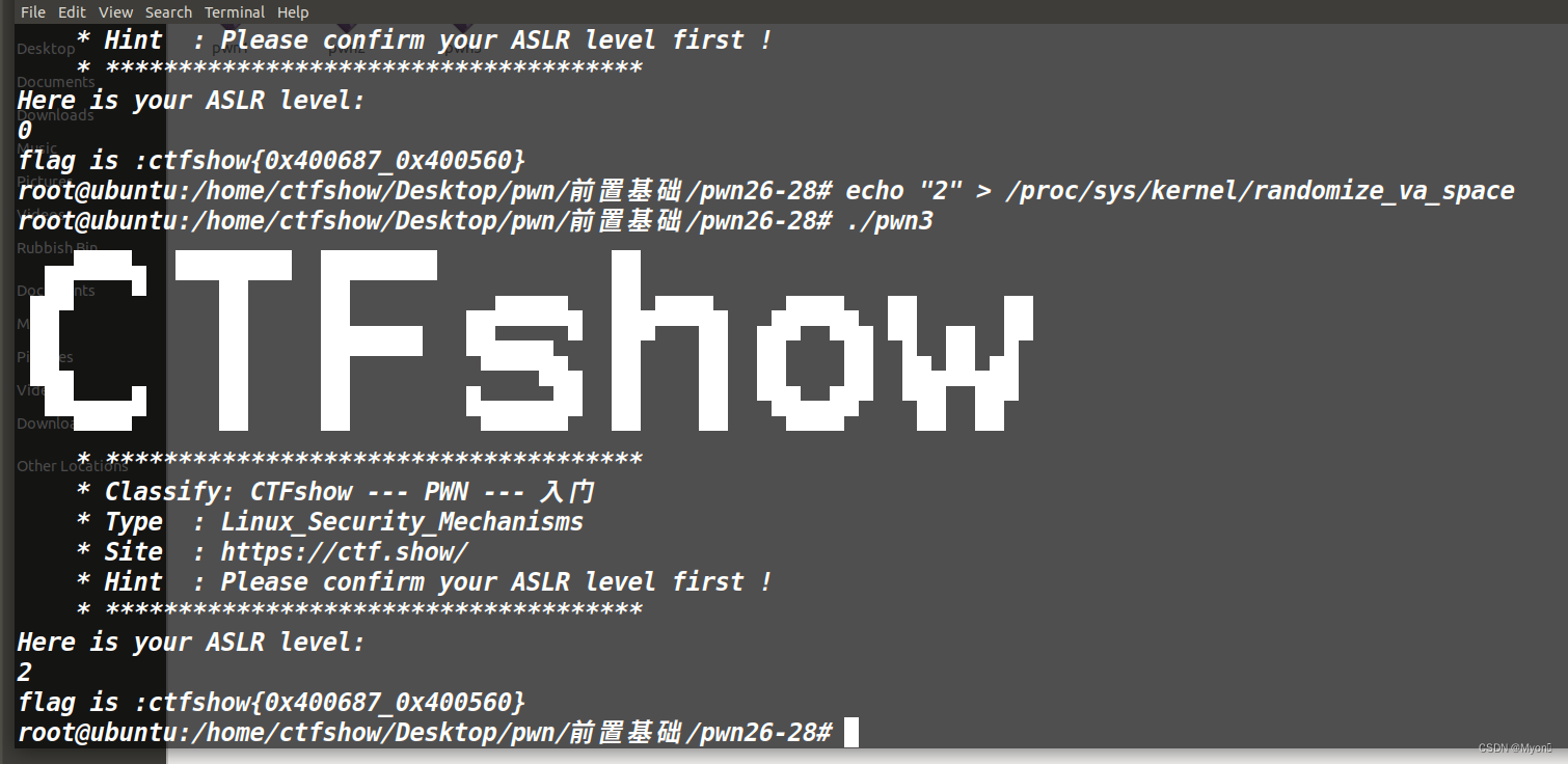 CTFshow-PWN-前置基础（pwn26-pwn31）_ctfshow pwn26-CSDN博客
