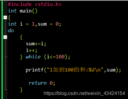 用while循环、do...while循环、for循环计算从1加到100的和_用while和for循环求1到100的和-CSDN博客