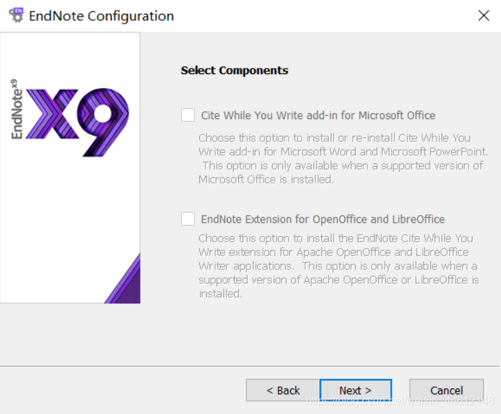 Word 2019关联EndNote X9方法_endnote configuration无法选择-CSDN博客