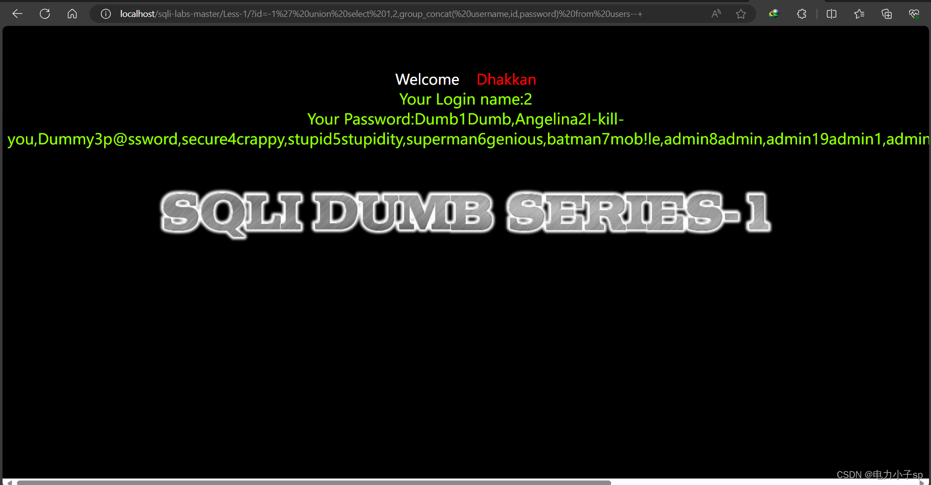 SQL注入-sqli-labs-master第一关_nginx+sqli-labs-master-CSDN博客