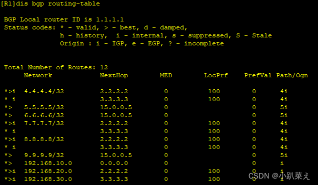 BGP策略综合实验及思路分析_bgp实验-CSDN博客