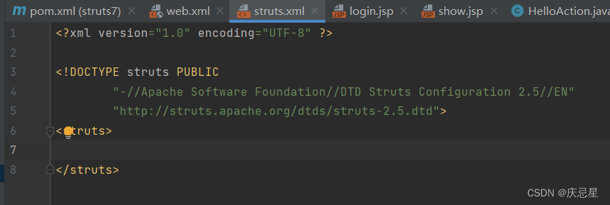 Struts2入门案例-使用Maven创建_struts2 maven-CSDN博客