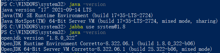 Windows下的Java版本管理--jabba_jabba windows-CSDN博客