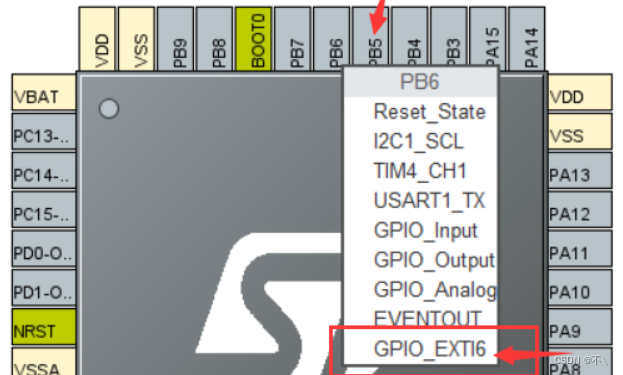 中断及串口通信进阶_exti line[9:5]interrupts-CSDN博客