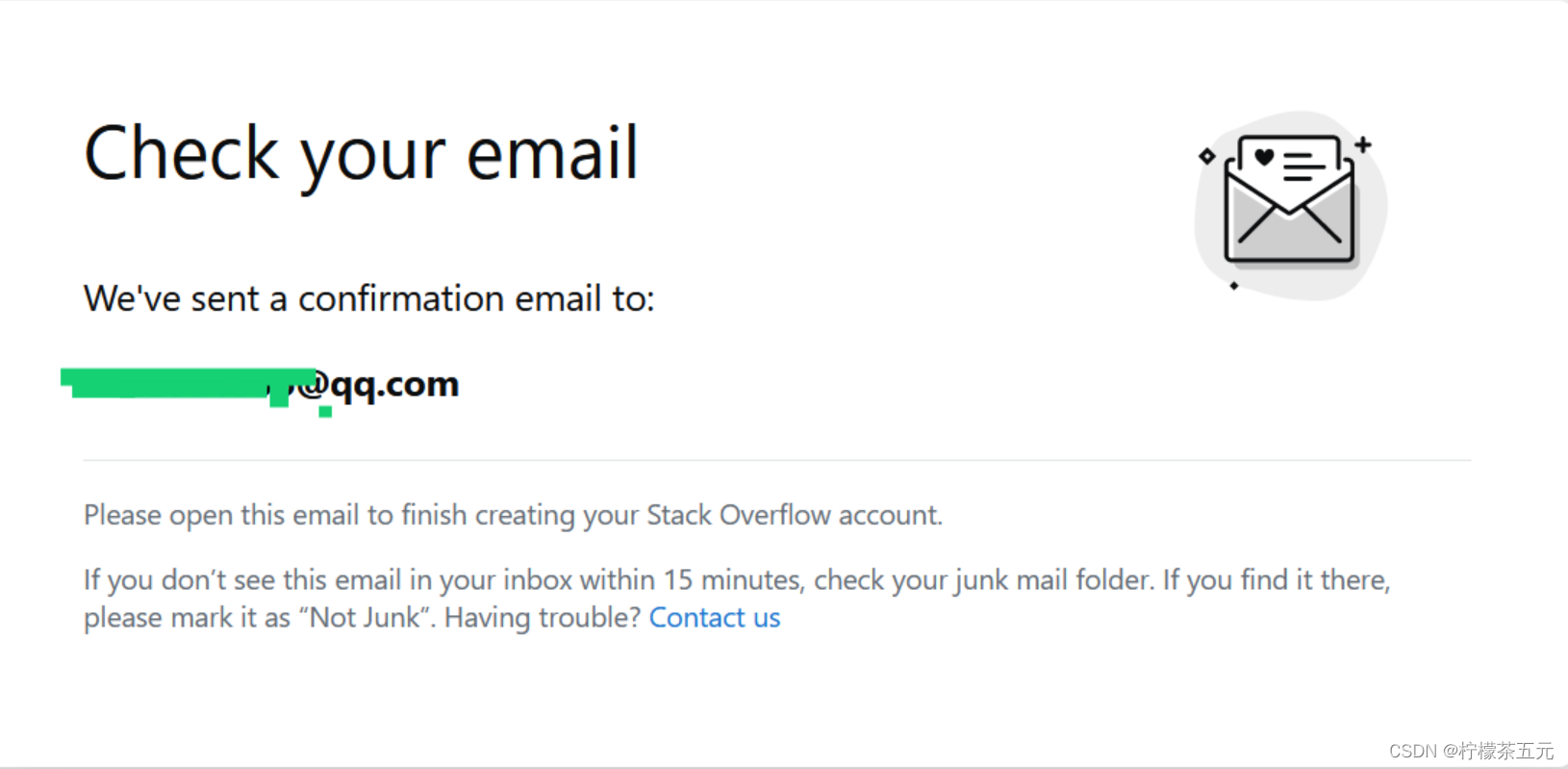 出现文字：Stack Overflow requires cookies for authentication -- are your browser cookies enabled for ...