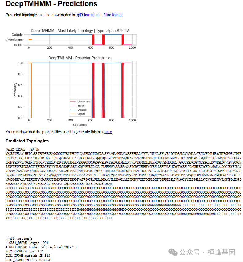 SEQ 9. α-螺旋和 β-桶跨膜蛋白的预测(DeepTMHMM)-CSDN博客