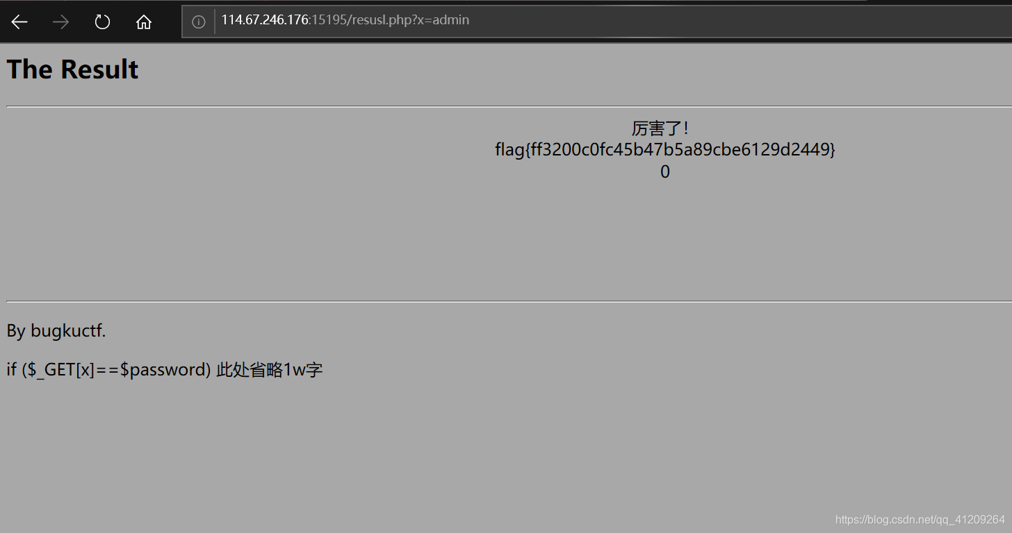 Bugku-WEB-web31_bug分析合集 多崎寻礼-CSDN博客