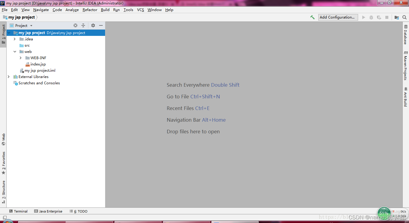 手把手在idea创建jsp环境_idea jsp-CSDN博客