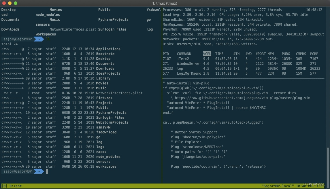 tmux一个终端复用器(terminal multiplexer)_termius连接复用,-CSDN博客