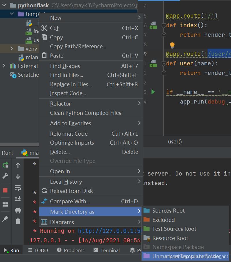 PyCharm中关于templates文件的小技巧_pycharm templates-CSDN博客