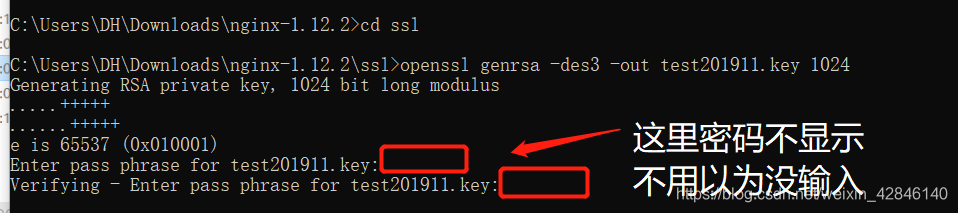 Windows下nginxopenssl实现访问nginx Openssl Localhost Csdn博客