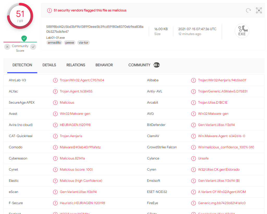 《恶意代码分析实战》第1章 静态分析基础技术（课后实验Lab 1）_静态分析恶意代码实验报告-CSDN博客