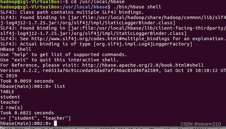 云计算技术 实验五 Hbase的安装和基础编程hbase的安装和基础编程实验中出现非法字符 Csdn博客