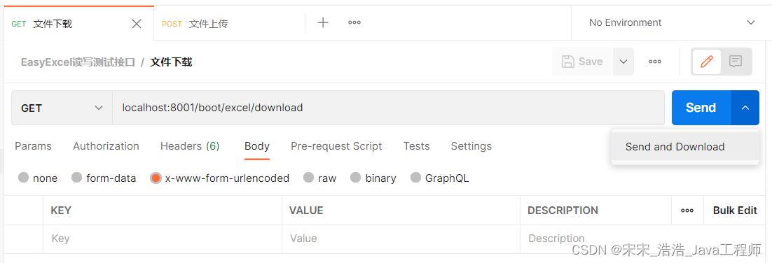 SpringBoot——快速整合EasyExcel实现Excel的上传下载_springboot easyexcel下载-CSDN博客