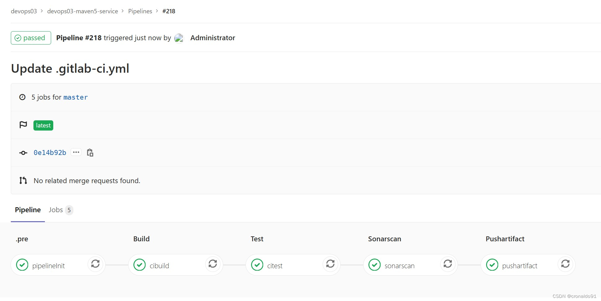 持续集成交付CICD：GitLabCI上传Nexus制品_gitlab nexus-CSDN博客