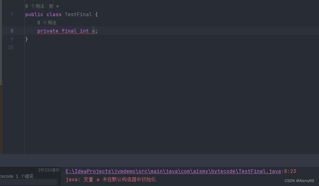 一文搞懂Java中final修饰符作用，编译时常量和运行时常量区别_java final修饰引用类型-CSDN博客