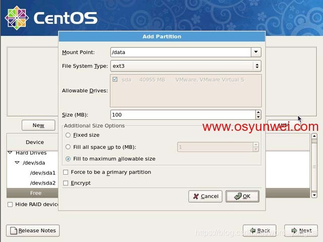 CentOS 5.5安装图解教程_centos5.5 32位下载-CSDN博客