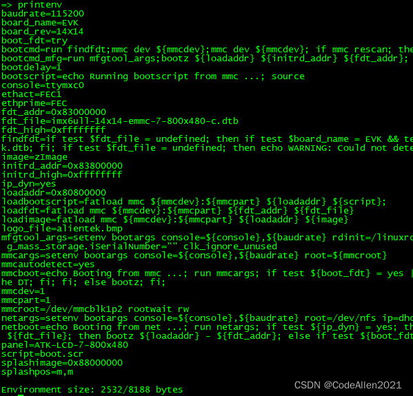 【嵌入式Linux】6.U-Boot常用命令_嵌入式lunix系统查看uboot中的环境变量bootdelay,将其值改为5,并保存到nand-CSDN博客