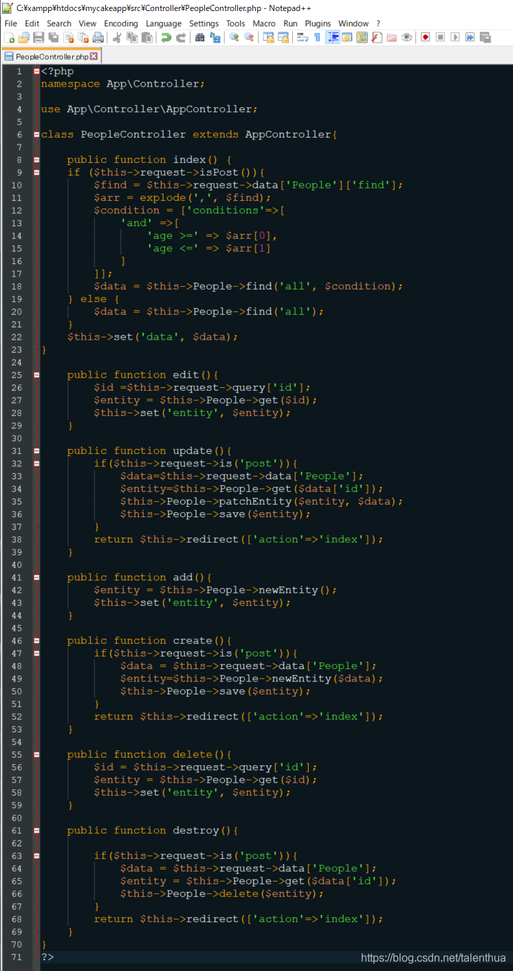 CakePHP v3.9.3 MySQL数据条件检索 排序 数据整合确认_cakephp3.9 教程-CSDN博客