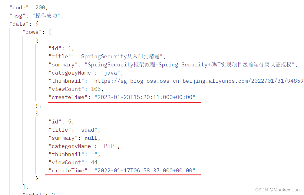 解决springboot项目中date数据类型显示问题date类型the前端怎么显示 Csdn博客 