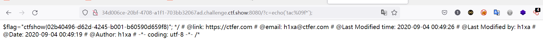 ctfshow【从0开始学web】29-124 命令执行_ctfshowrce29到124-CSDN博客