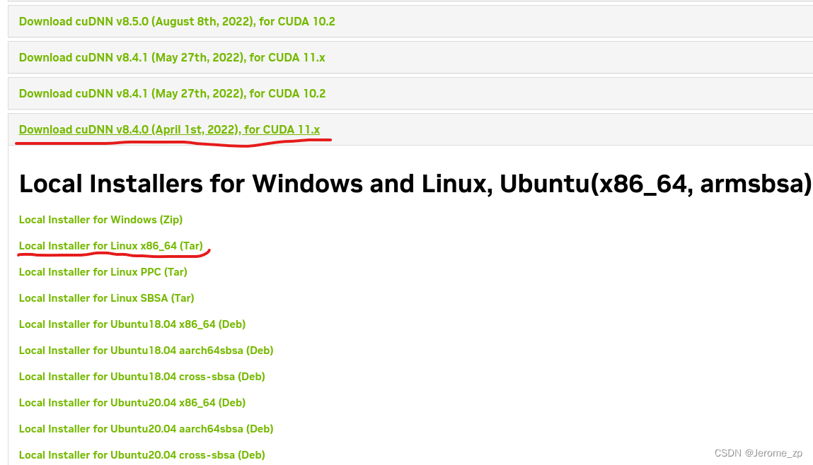 Ubuntu 20.04 安装 TensorRT 8.2.5.1_ubuntu20.04安装tensorrt-CSDN博客