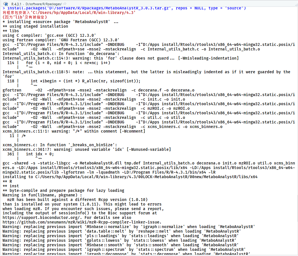 R | R包安装报错-github连接速度慢或无法访问 | metaboanalystR | Retip | rJava安装_metaboanalystr github-CSDN博客