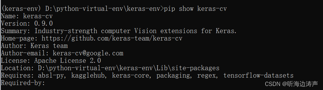 在windows中安装keras 3_安装keras3-CSDN博客