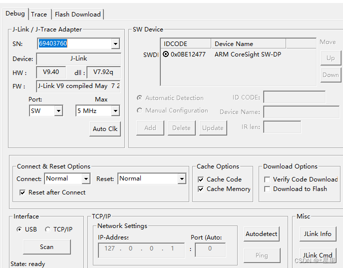 GD32W515 使用jlink 下载调试提示“Cannot Load Flash Programming Algorithm!” 及芯片pack JlINK配置操作步骤-CSDN博客