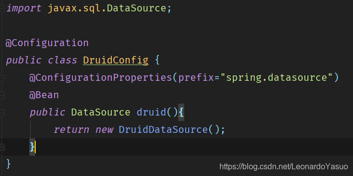Druid用yml文件配置连接池时无法解析属性_无法解析配置属性 'spring.datasource.druid.master.url-CSDN博客