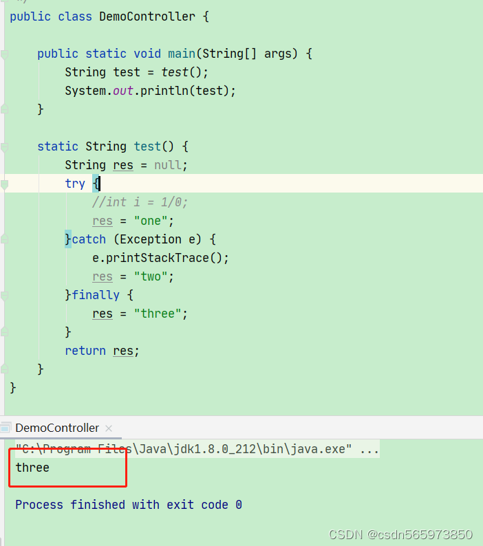 try catch return语句情况分析_java try catch return-CSDN博客
