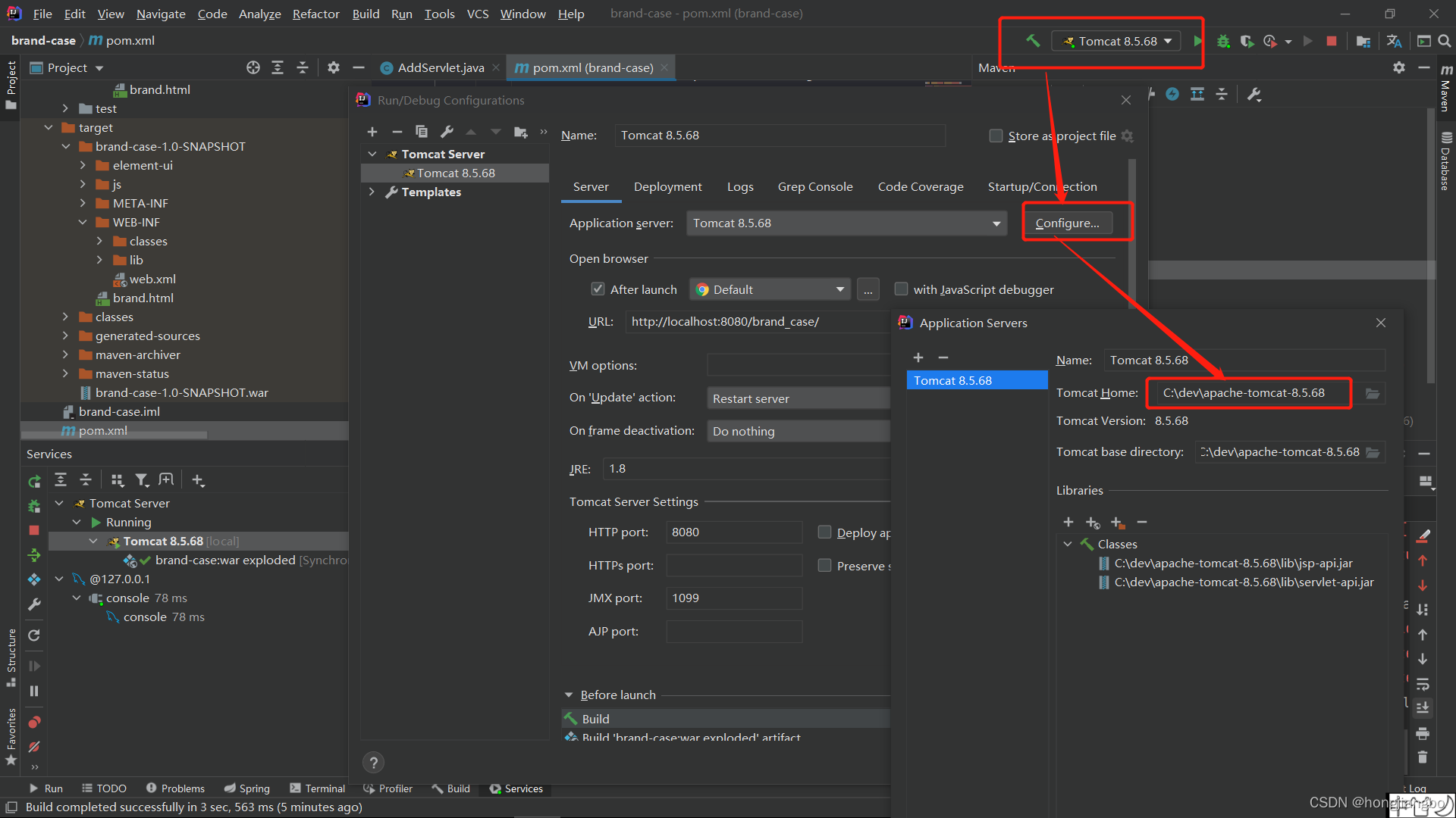 idea的target目录下没有web.xml文件_idea运行tomcat target无法生成web文件-CSDN博客