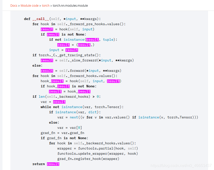 register_backward_hook(hook)、register_forward_hook(hook)、register_forward_pre_hook(hook)方法学习笔记 ...