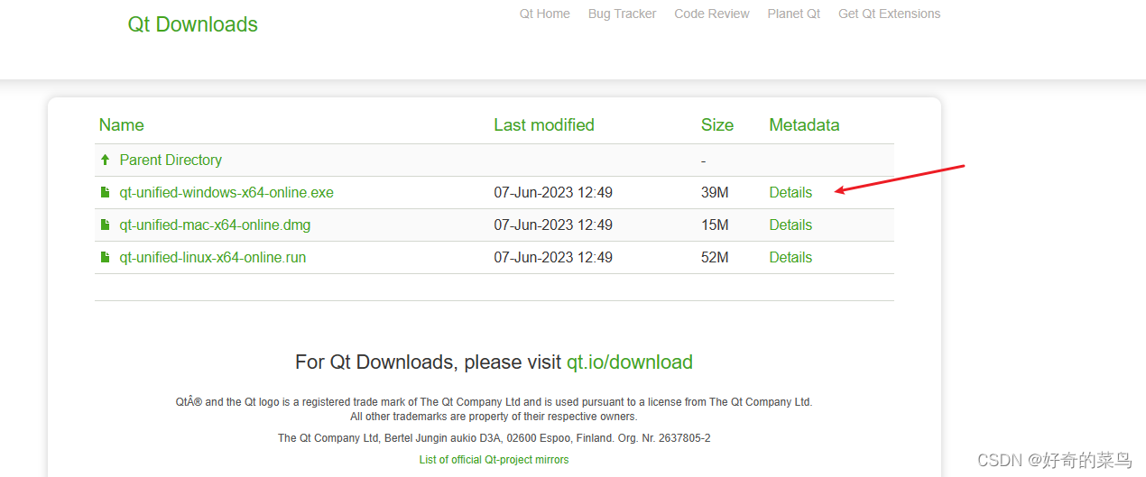 Qt下载(使用国内镜像)_qt镜像下载-CSDN博客
