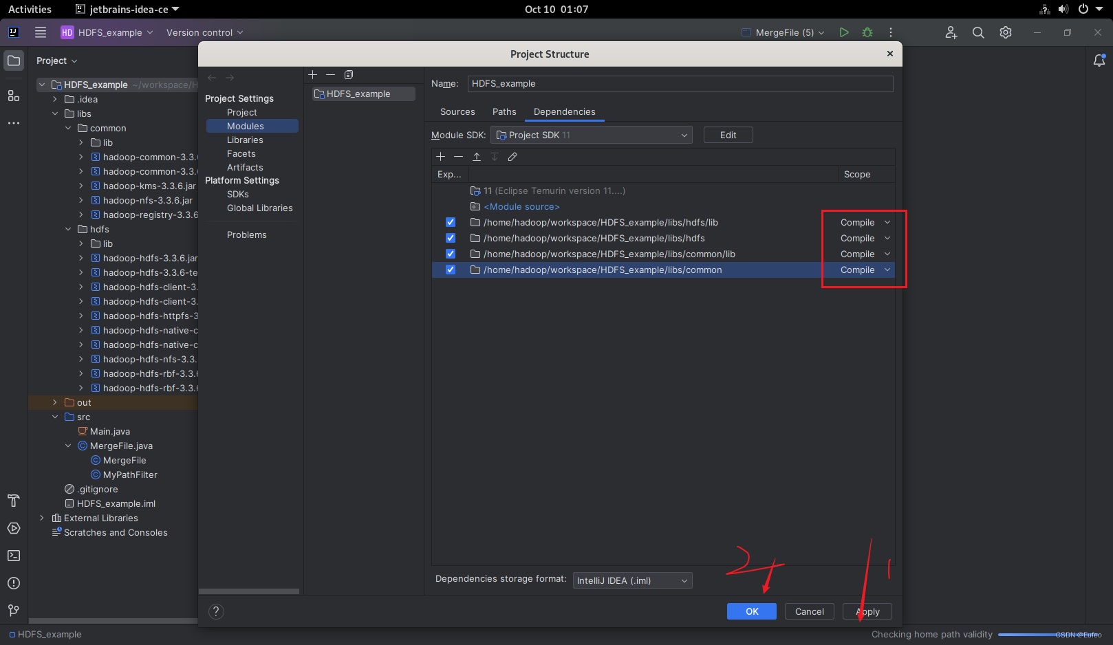 Hadoop(04) HDFS编程实践操作_使用vim编辑器,在本地linux文件系统的“ home hadoop ”目录下创建一个文件_hdfs vim-CSDN博客