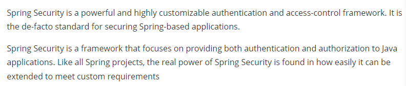 Spring——Security安全框架使用详解(基于内存认证)_springframework.security-CSDN博客