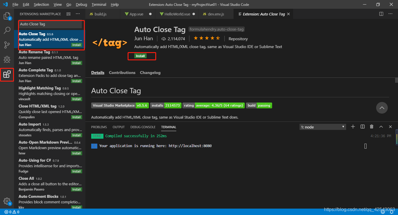 VS Code Html常用插件使用_vscode html插件-CSDN博客