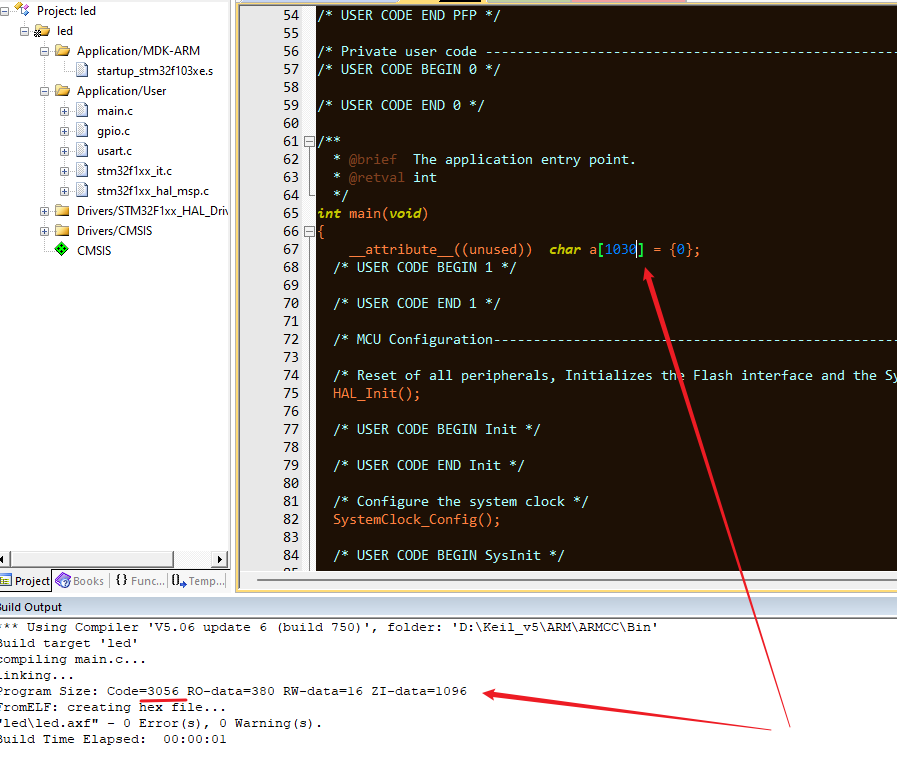 一文搞懂MCU RAM的分配_program size-CSDN博客
