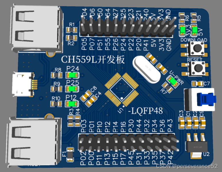 【CH559L单片机】串口下载程序说明-CSDN博客
