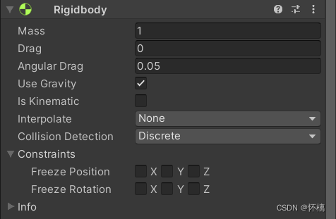 Unity入门08——核心系统02_unity terrain collider-CSDN博客