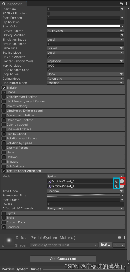 【Unity2D 2022：Particle System】添加烟雾粒子特效_unity烟雾粒子特效-CSDN博客