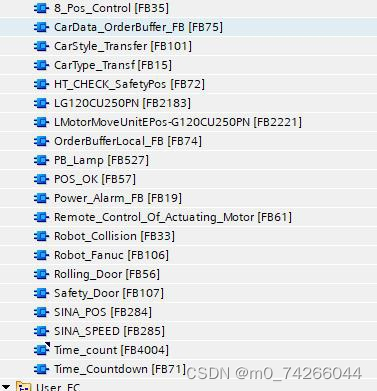 西门子S7－1500PLC程序 汽车焊装程序，有RFID 机器人精智面板，多种编程语言并存，FBD SCL STL 变频器控制 伺服控制FB285 FB284控制_北汽新能源超大型西门子s7 ...