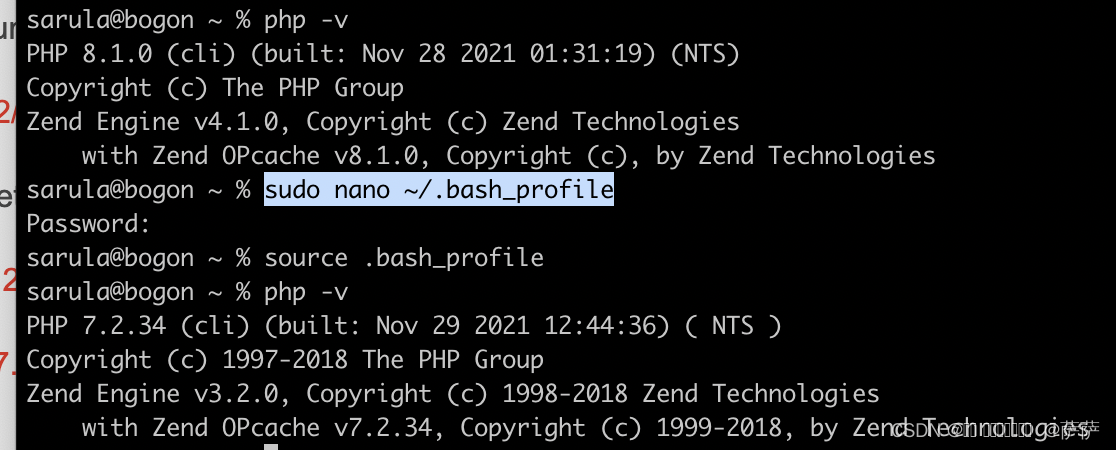 mac - 常用到的命令记录（php,nginx,apache,brew）_mac brew c-ares-CSDN博客
