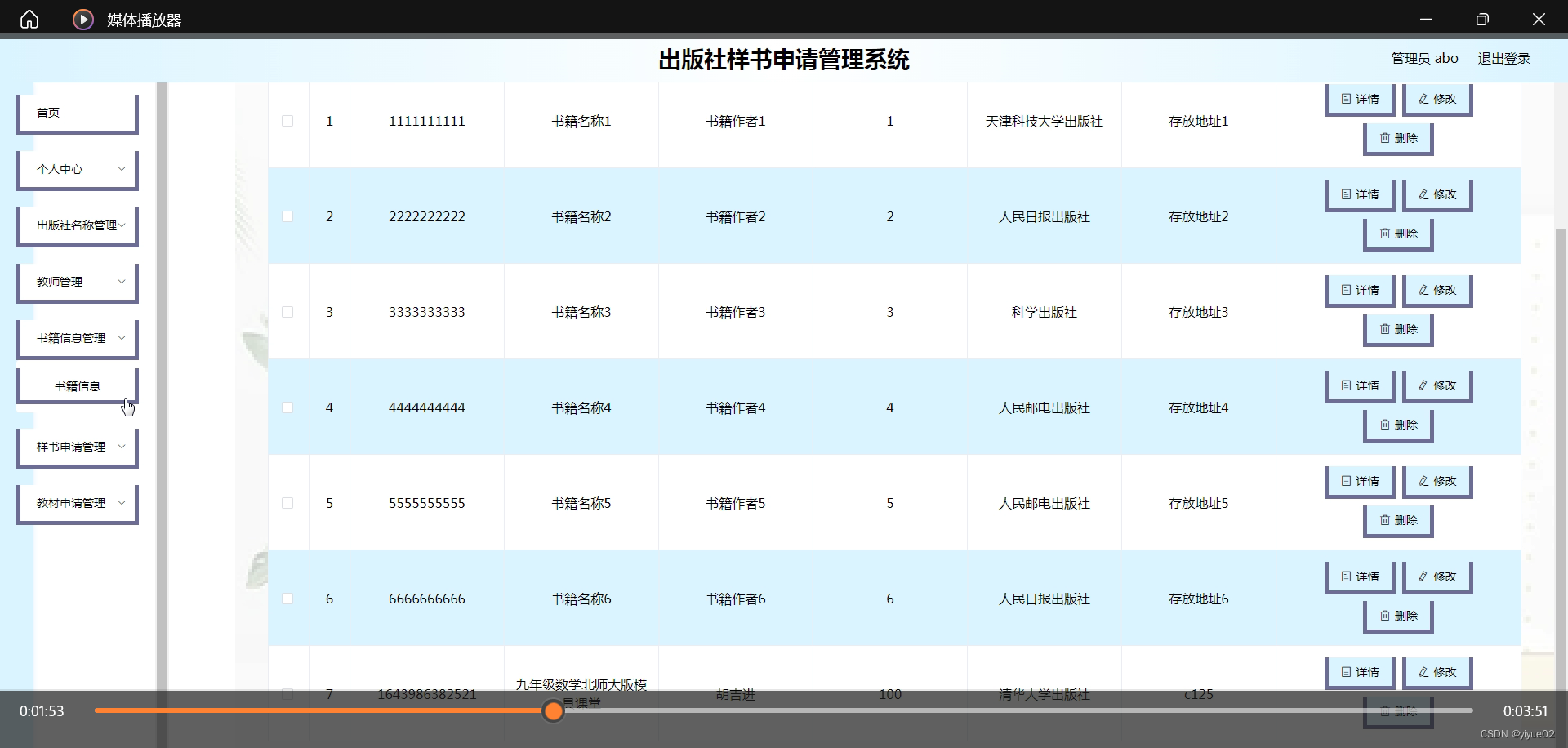 ssm/php/node/python出版社样书申请管理系统(1)【计算机毕设】-CSDN博客