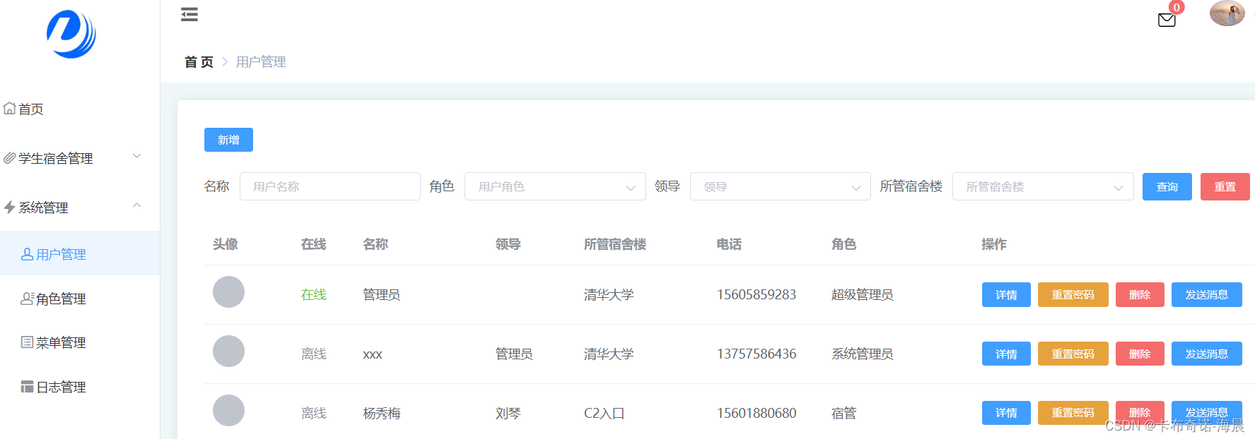 基于javaspringbootvue前后端分离学生宿舍管理系统设计与实现（有文档）宿舍管理系统非功能性需求 Csdn博客 