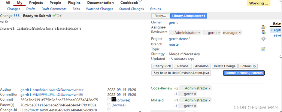Gerrit的使用_gerrit添加用户-CSDN博客