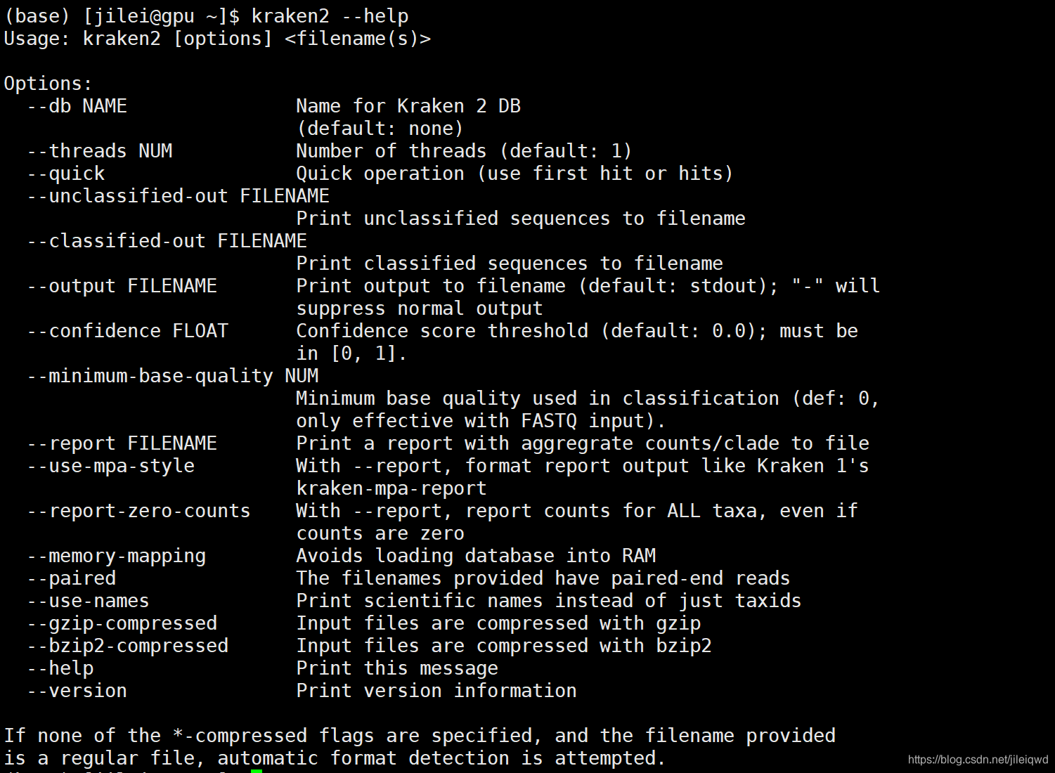 生信物种注释软件Kraken2+Bracken的安装与使用_bracken软件-CSDN博客