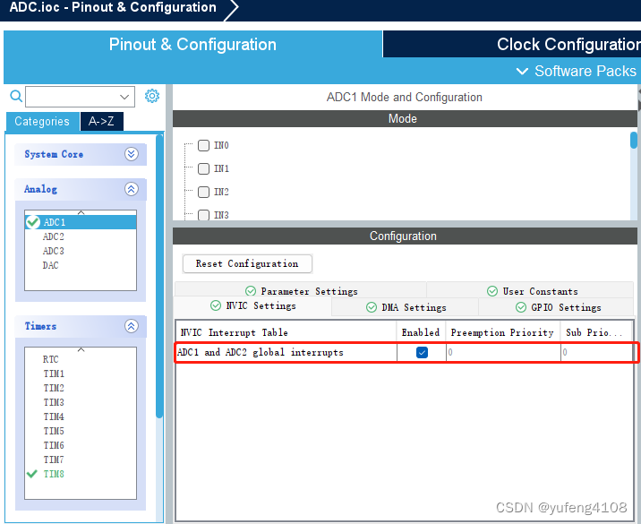 使用中断方式进行AD转换（野火STM32 MINI开发板）_采用中断方式实现ad转换-CSDN博客